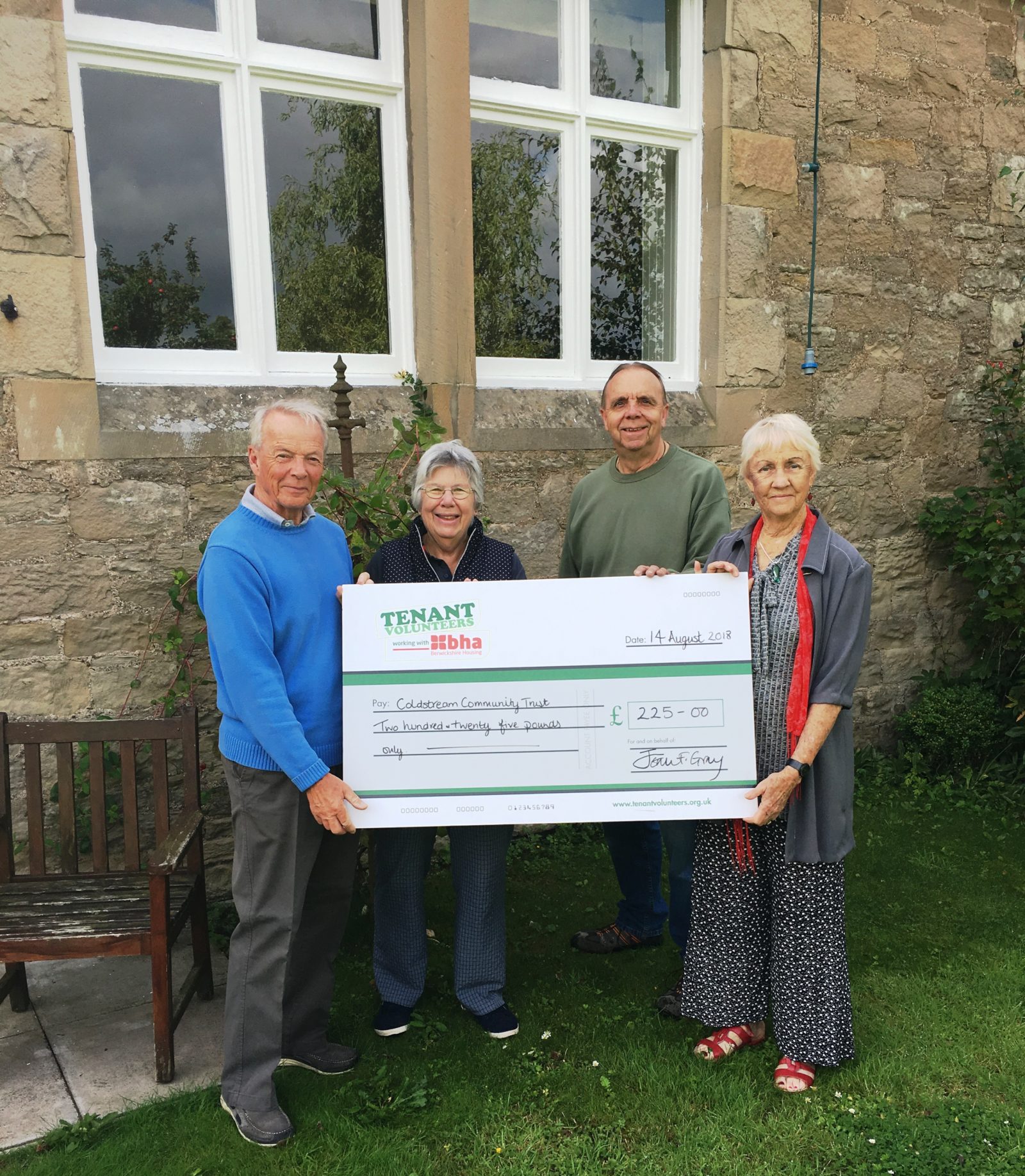 Fresh paint for Coldstream Community Centre windows - Berwickshire ...